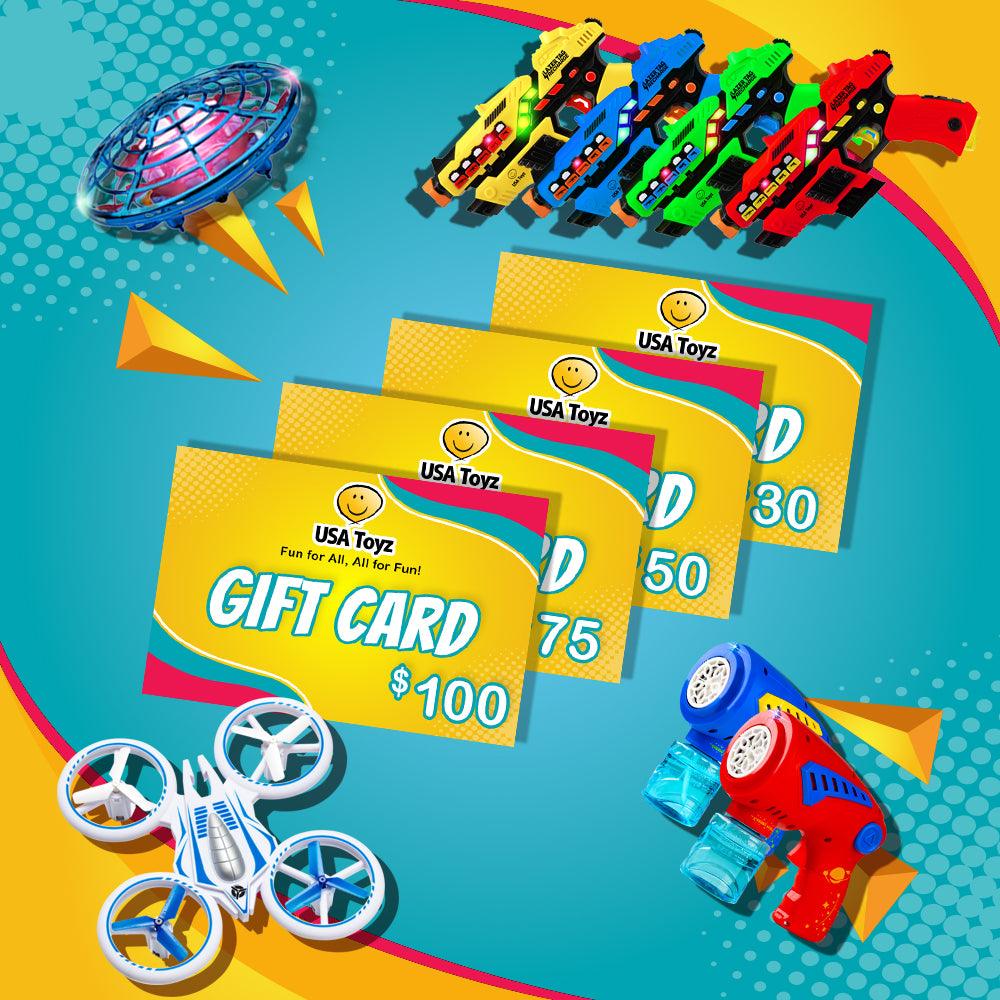 Gift Cards For The Family | USA Toyz
